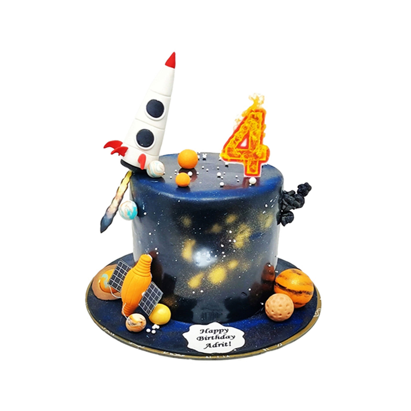 Luxury Space Themed Cake in India | Astronaut & Galaxy Cakes