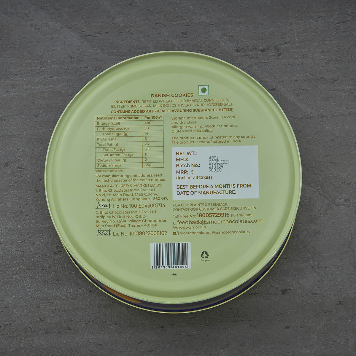 Sweet Buttery Danish Cookies – Smoor