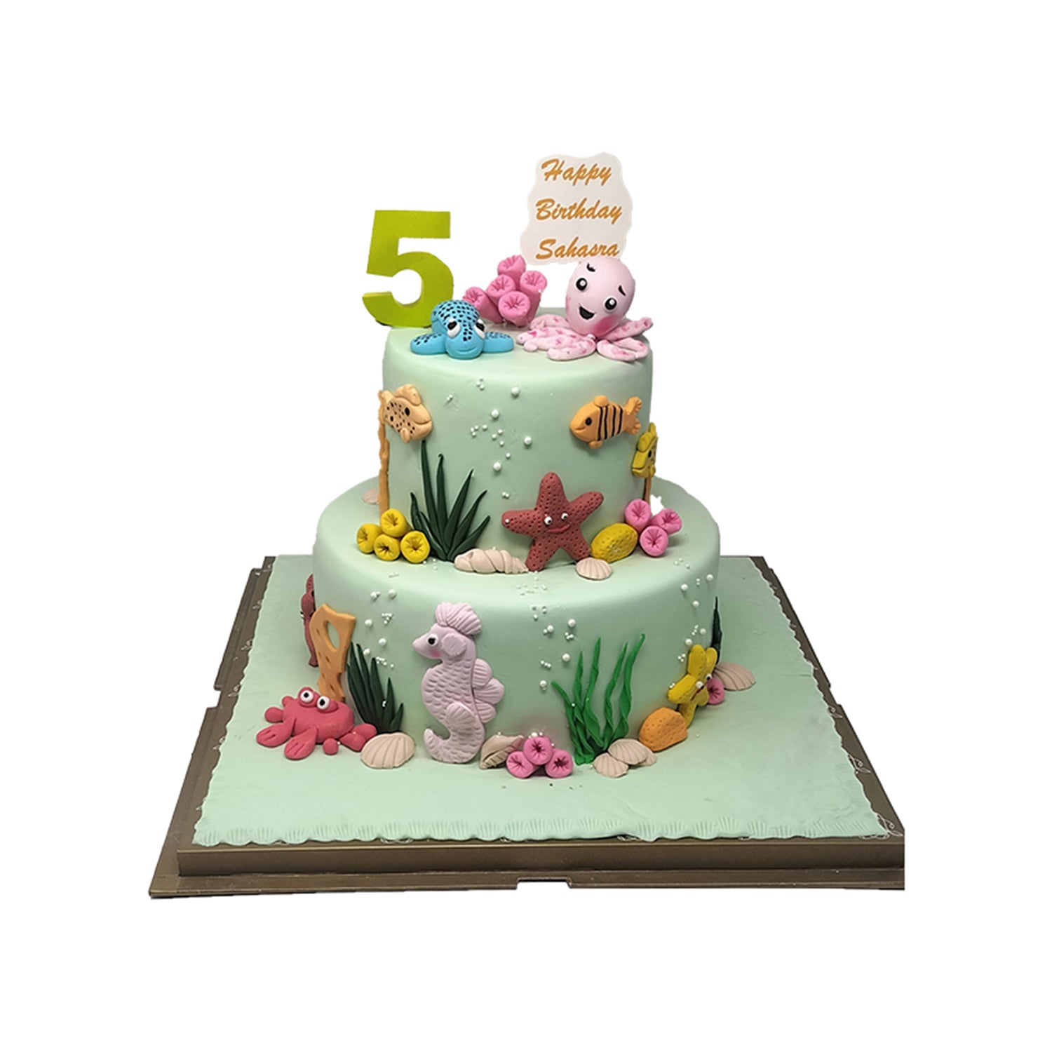 Sea-Animal Cake in India | Fun Ocean-Themed Birthday Cakes