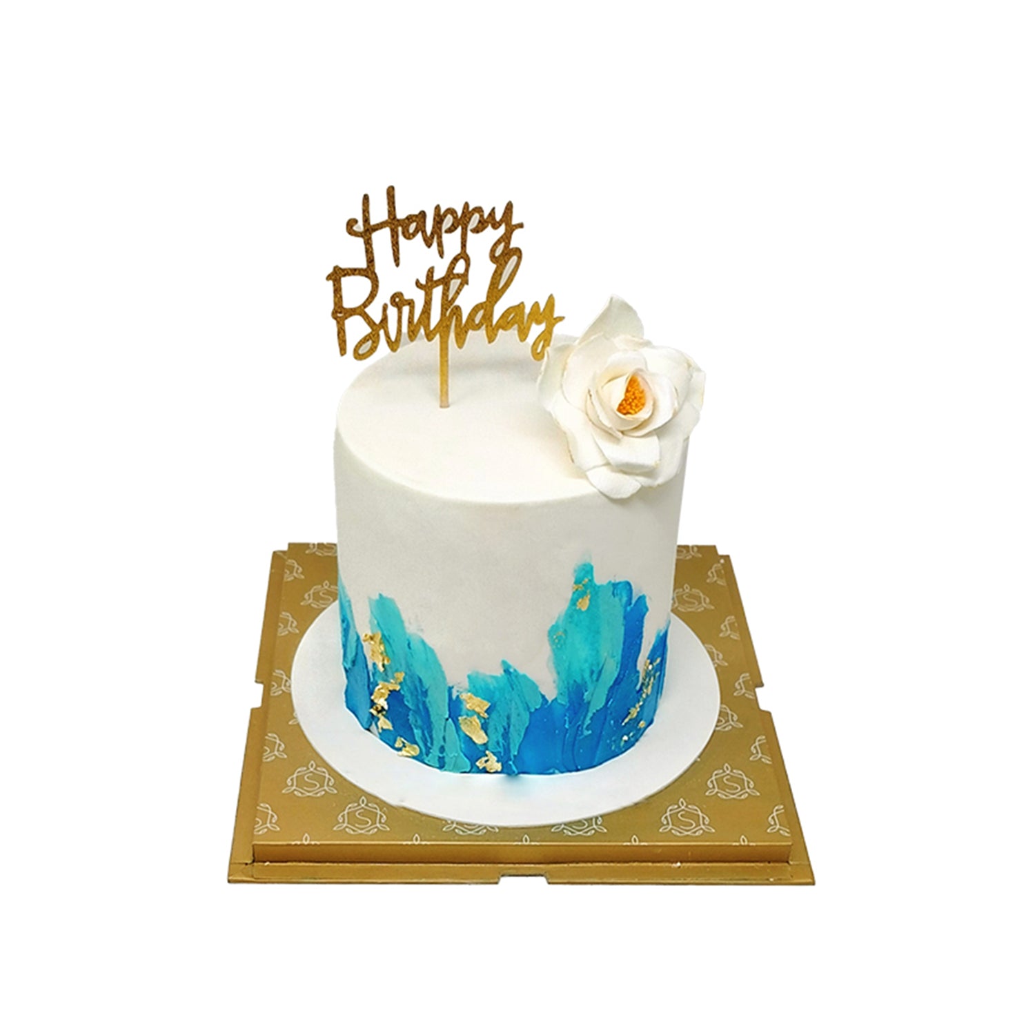 Pretty Blue Cake Online in India | Premium Designer Cakes