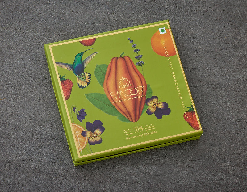 SMOOR Couverture Chocolates | Premium chocolate | Box of 16 – Smoor