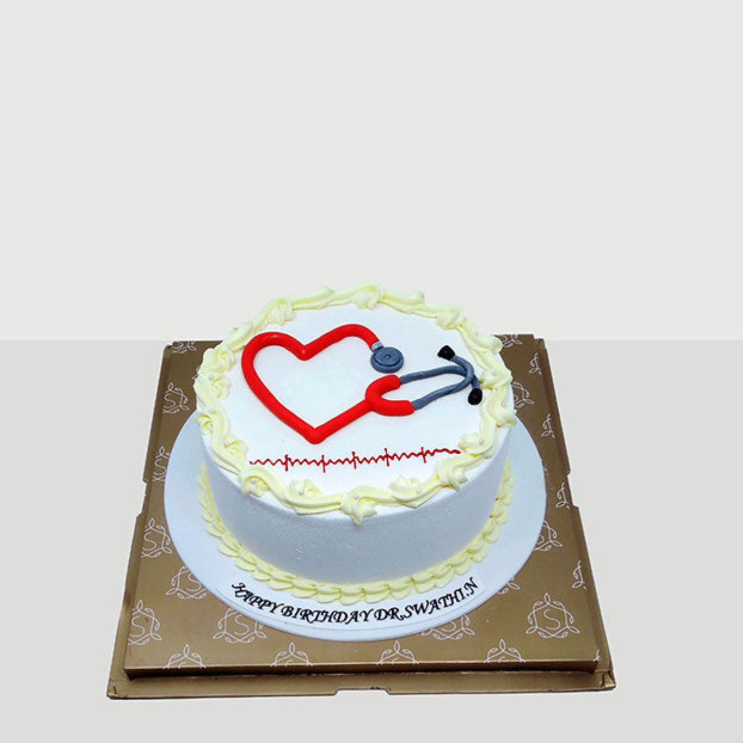 Doctor's Stethoscope Cake