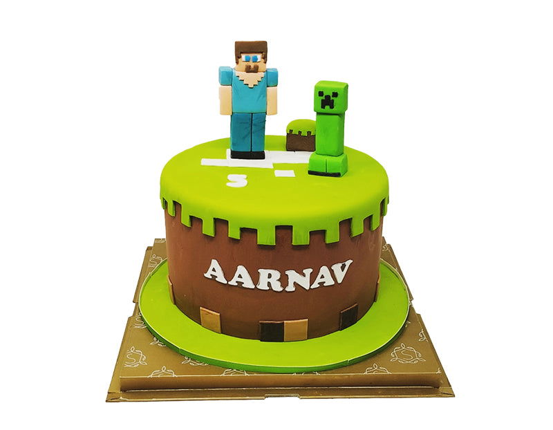 Minecraft Birthday Cake Minecraft Cake – My Little Cupcake