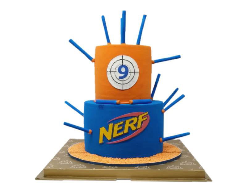Nerf Nation Cake | Cakes for Kids | SMOOR Theme Cakes – Smoor