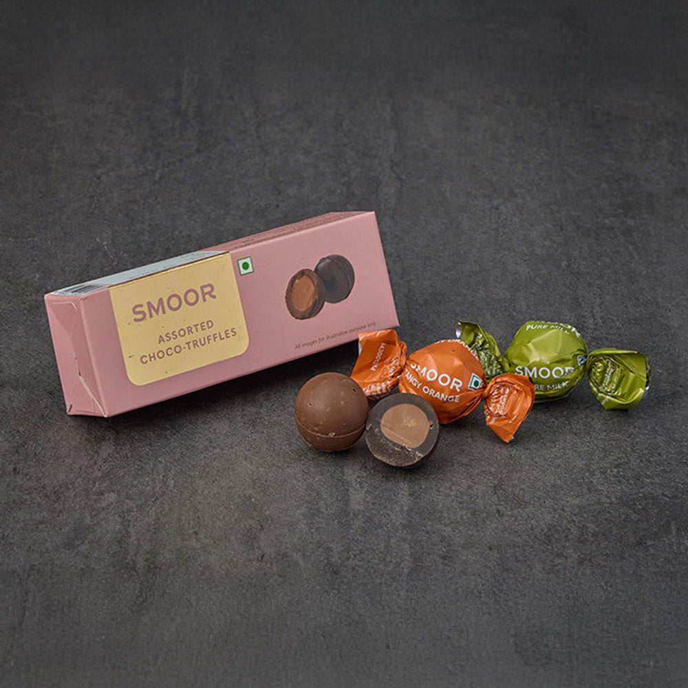 Assorted Choco-Truffles Box of 4