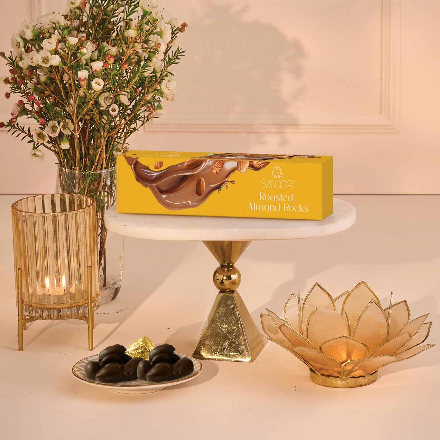 Roasted Almond Rocks Online in India | Artisan Chocolates