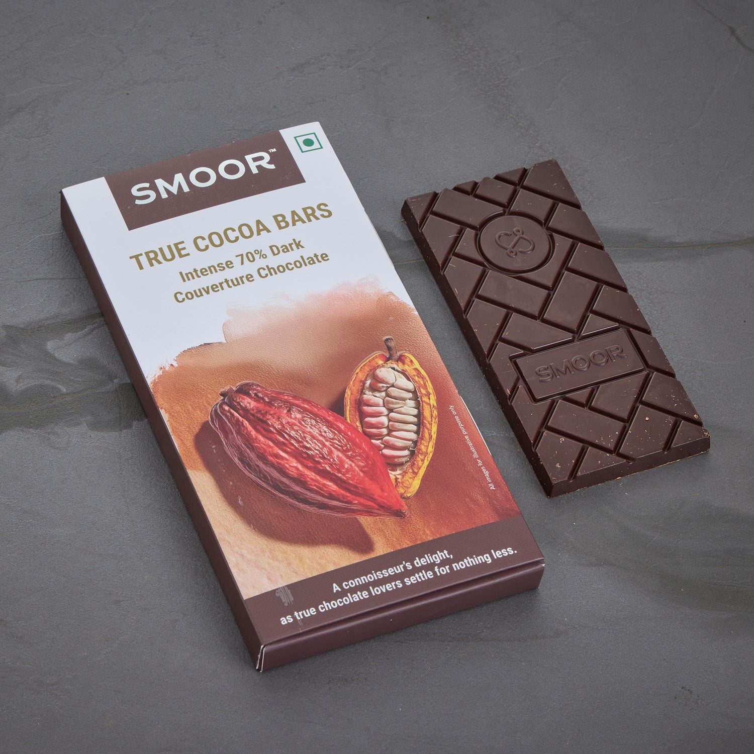 True Cocoa Bars Intense 70% Dark Chocolate Online in India